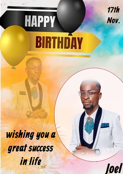Birthday flyer Template | PosterMyWall