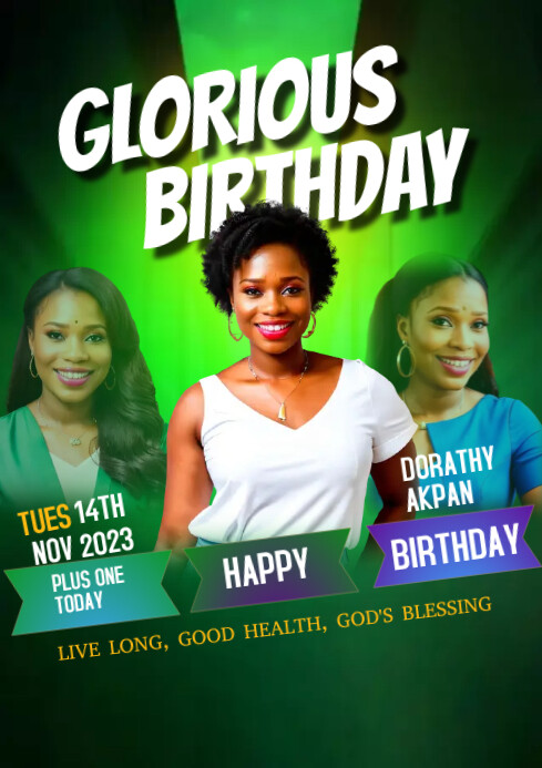 Birthday flyer Template | PosterMyWall