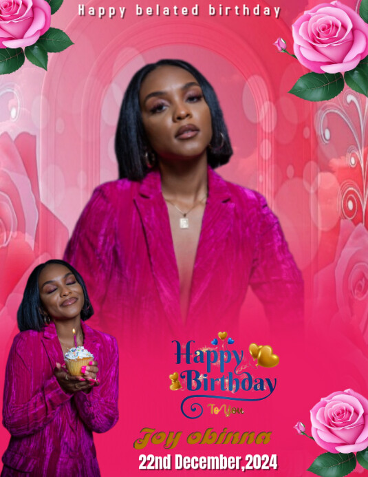 Birthday flyer Template | PosterMyWall