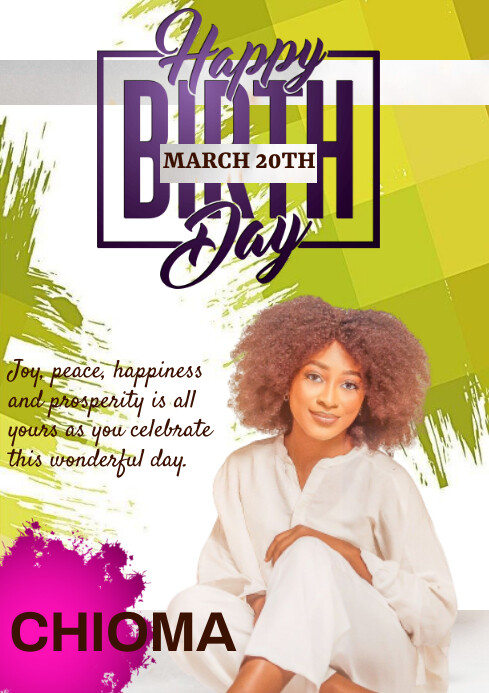 Birthday flyer Template | PosterMyWall