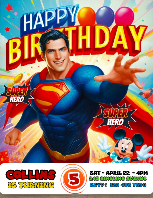 Birthday Flyer Template | PosterMyWall