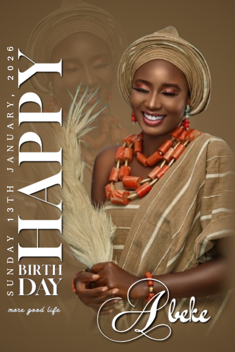 Birthday flyer Template | PosterMyWall