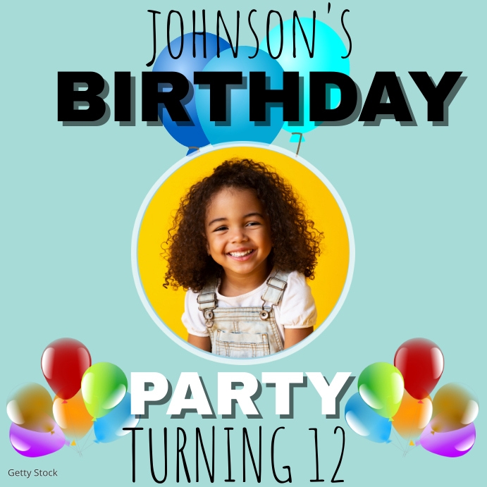 Birthday flyer Template | PosterMyWall