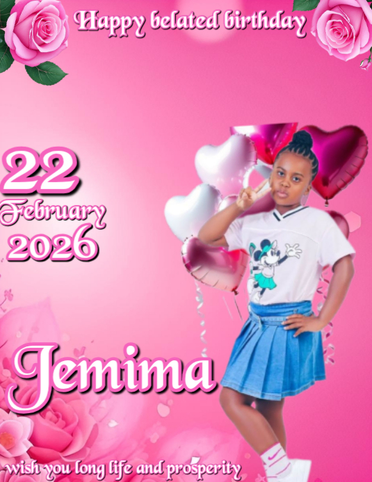 Birthday flyer design Template | PosterMyWall