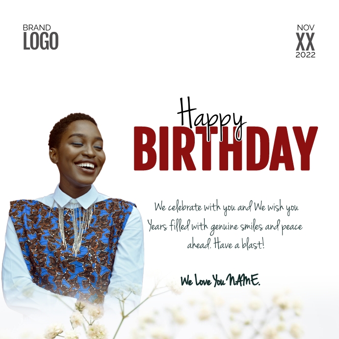 Copy of BIRTHDAY FLYER | PosterMyWall