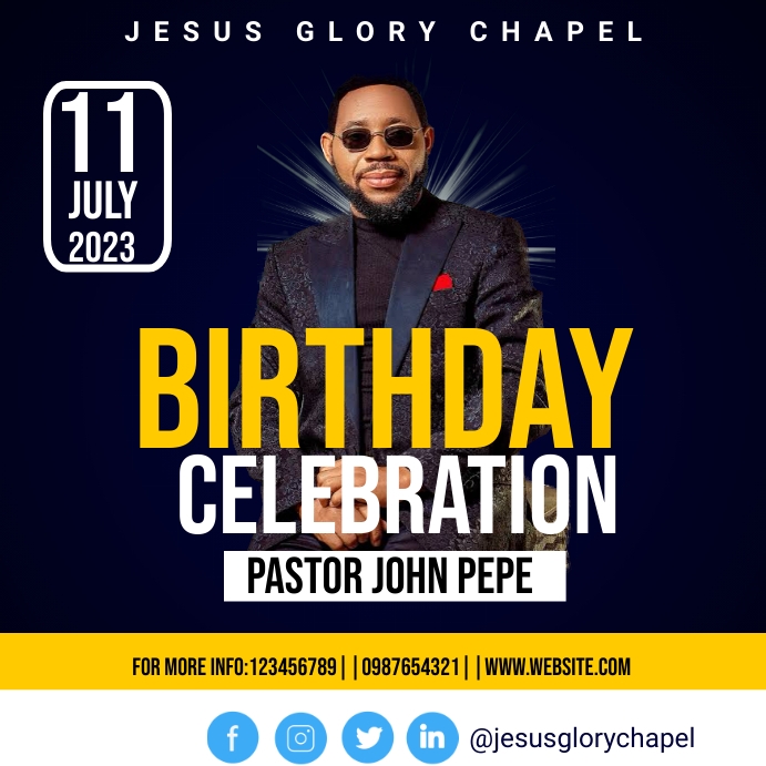 Birthday flyer template | PosterMyWall