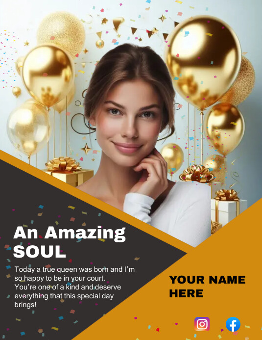 Birthday flyer templates design | PosterMyWall