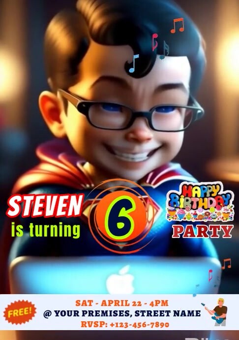 Copy of Birthday Flyer Video | PosterMyWall