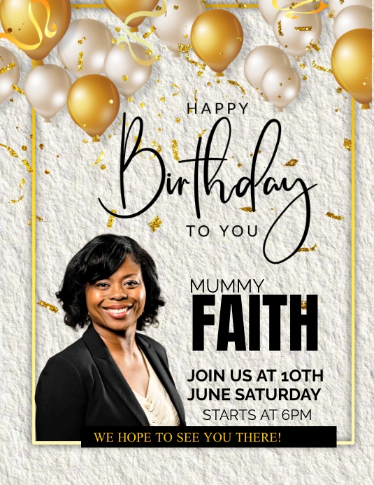 BIRTHDAY FLYERS Template | PosterMyWall