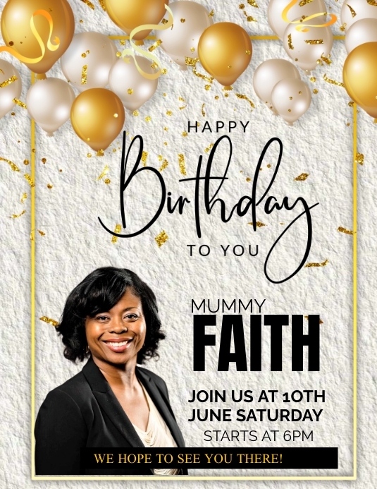 BIRTHDAY FLYERS Template | PosterMyWall