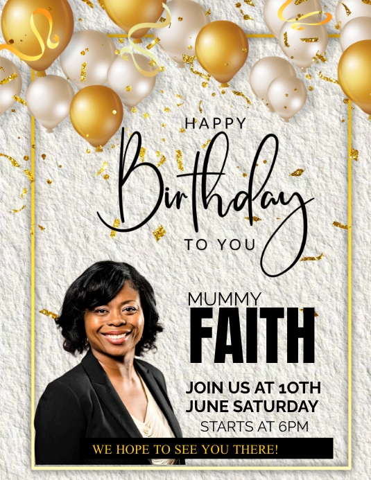 BIRTHDAY FLYERS Template | PosterMyWall