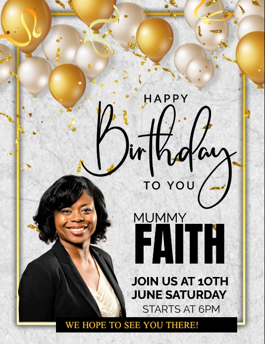 BIRTHDAY FLYERS Template | PosterMyWall