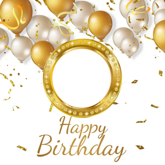 Birthday Frame Template | PosterMyWall