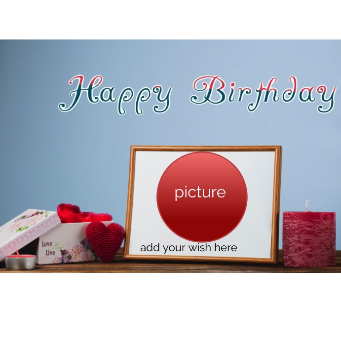 Birthday frame Template | PosterMyWall