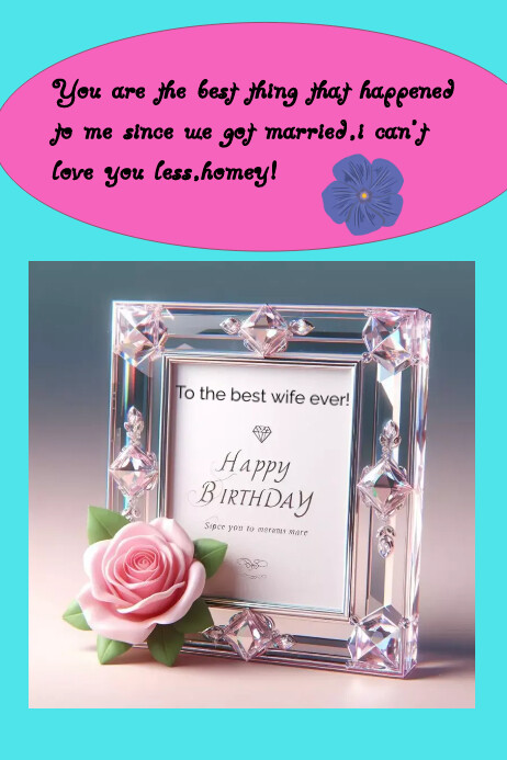 BIRTHDAY FRAME Template | PosterMyWall