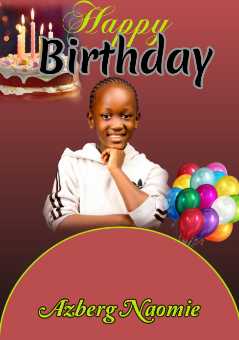 Birthday Gift Template | PosterMyWall