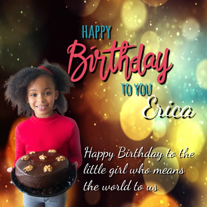birthday girl Template | PosterMyWall