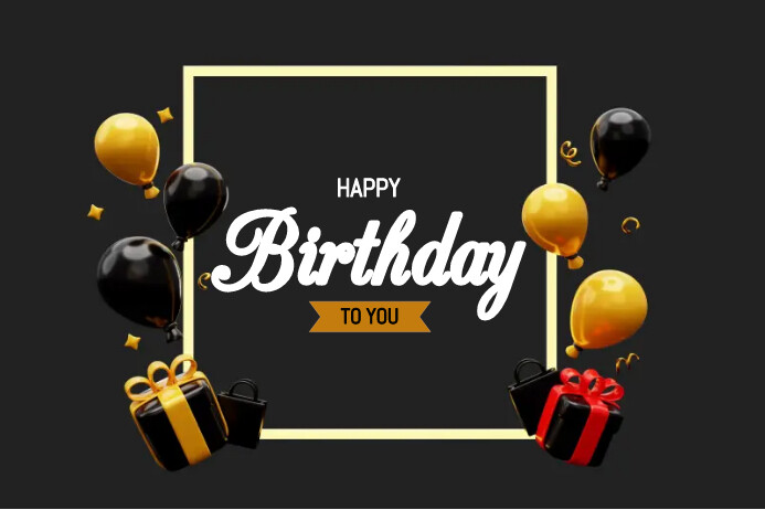 Birthday greetings and card template design | PosterMyWall