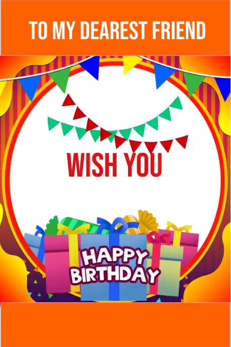 birthday greetings Template | PosterMyWall