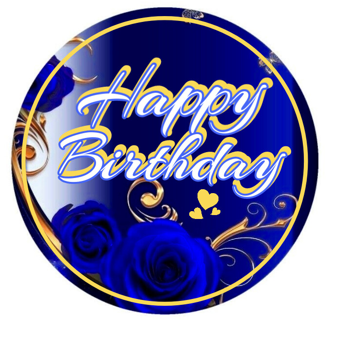 Birthday Greetings Sticker Instagram Post Template | PosterMyWall