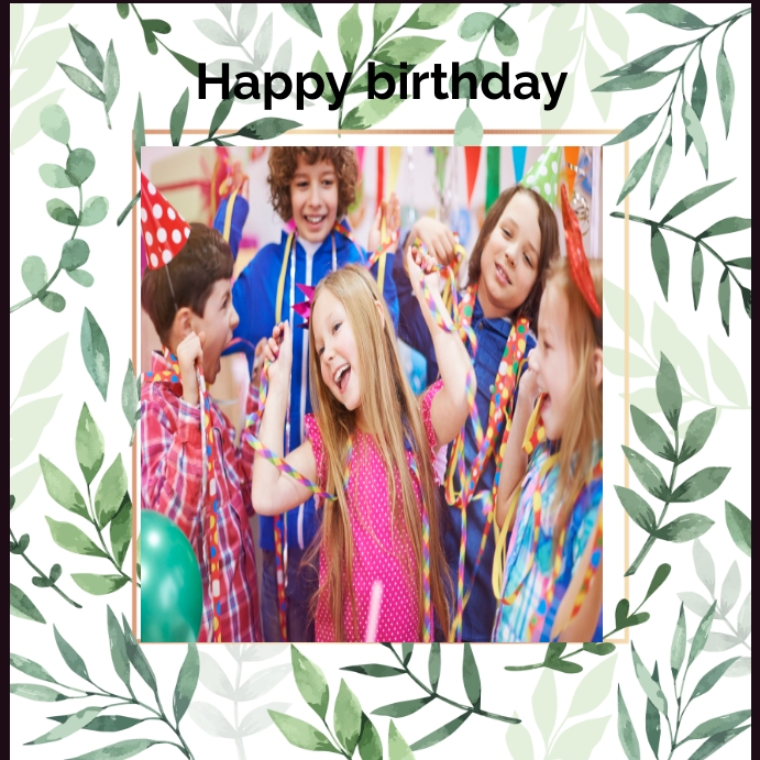 Copy of Birthday insta post,logo,flyer | PosterMyWall