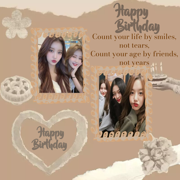 Birthday Instagram post Template | PosterMyWall