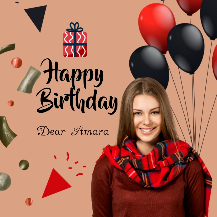 Birthday Instagram post Template | PosterMyWall