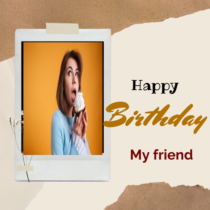 Birthday Instagram post template. | PosterMyWall