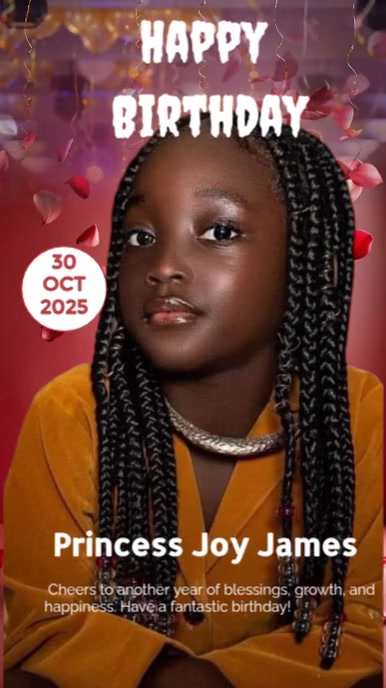 Birthday Instagram Reel Template | PosterMyWall