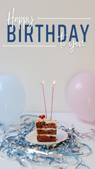 Birthday Instagram Story Template | PosterMyWall