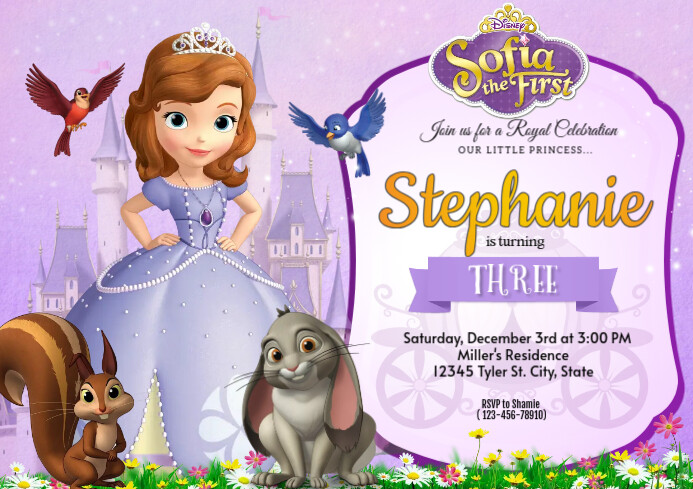 birthday invitation a4 Template | PosterMyWall