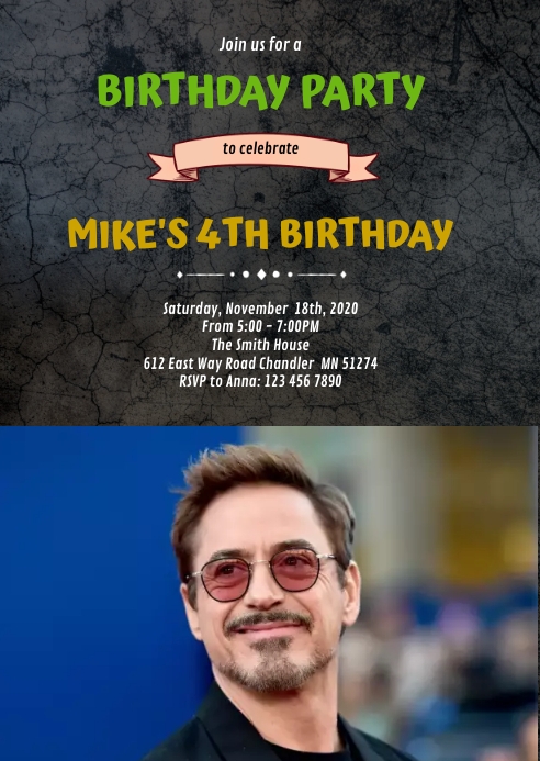 birthday invitation Template | PosterMyWall