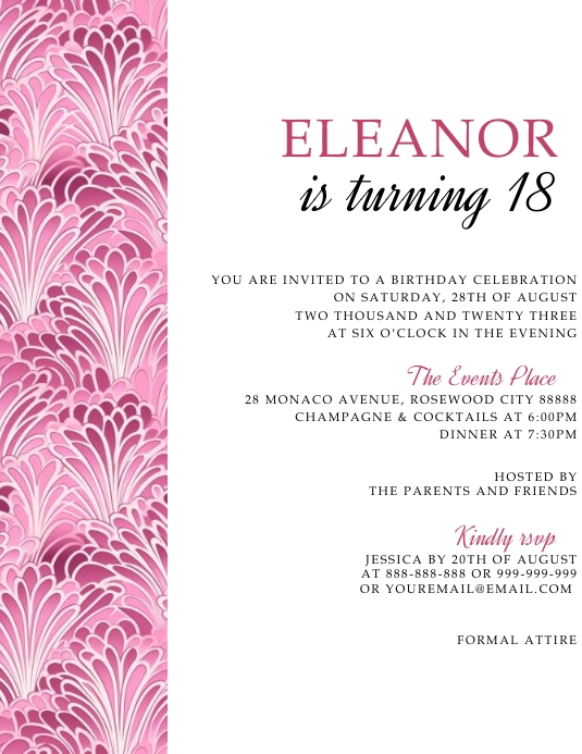 Birthday Invitation Template | PosterMyWall
