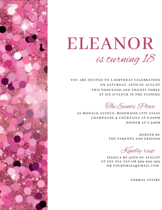 Birthday Invitation Template | PosterMyWall