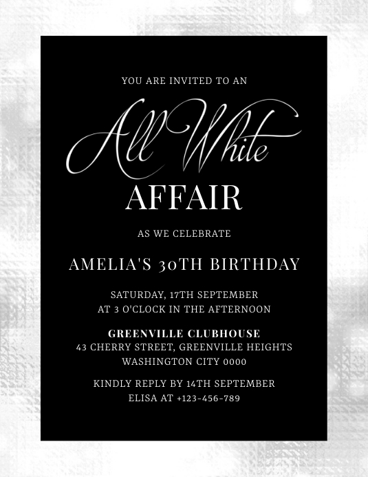 Birthday Invitation Template | PosterMyWall