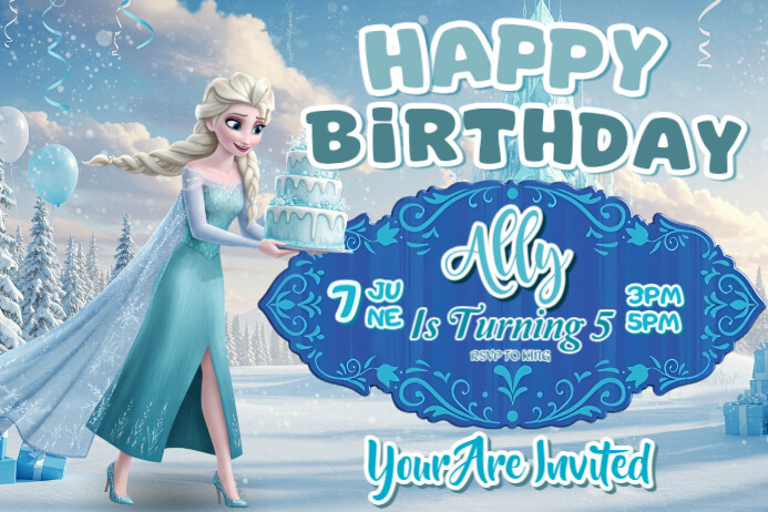 Birthday Invitation Template | PosterMyWall