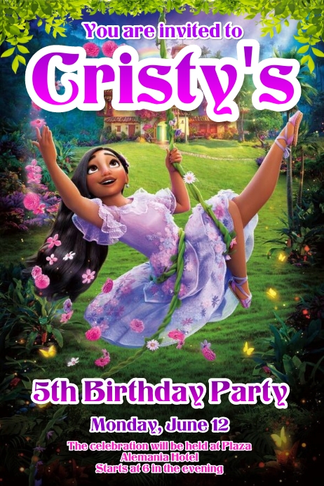 Birthday Invitation Template | PosterMyWall