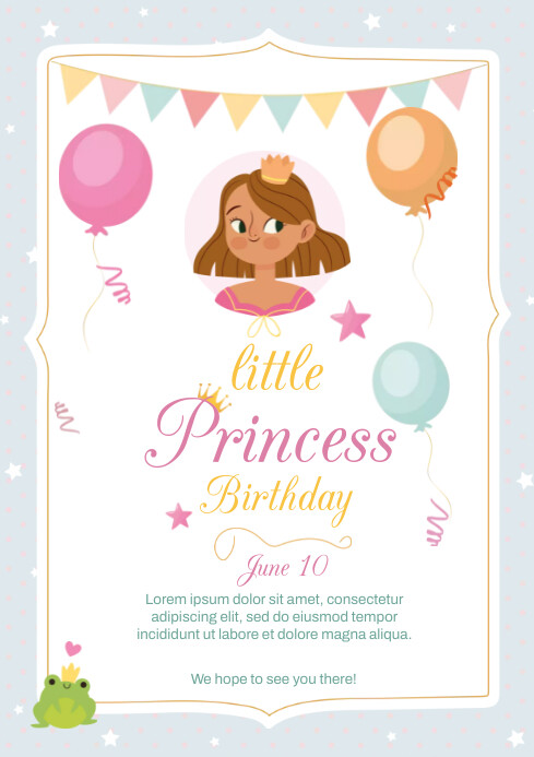 Birthday Invitation Template | PosterMyWall