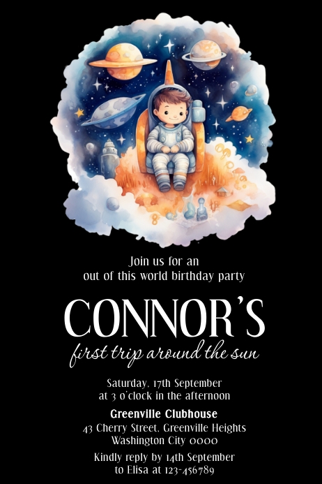 Birthday Invitation Template | PosterMyWall