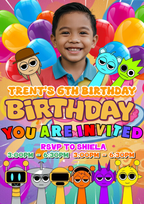 Birthday Invitation Template | PosterMyWall