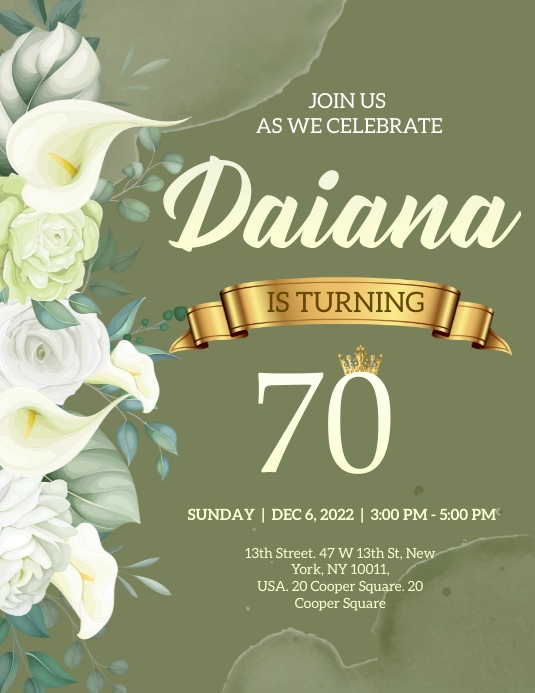 Birthday invitation Template | PosterMyWall