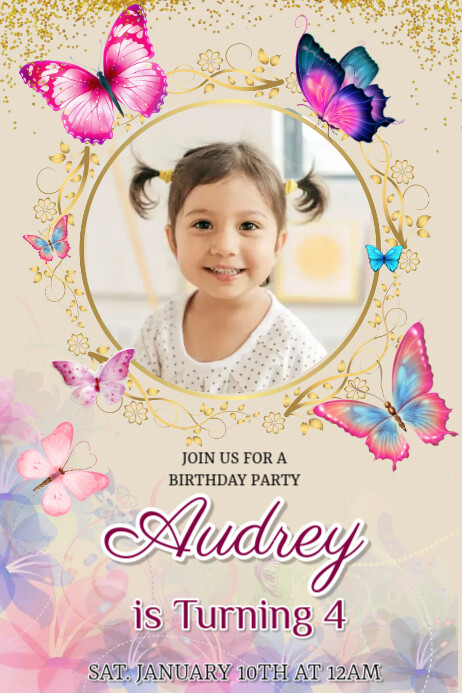 Birthday Invitation Template | PosterMyWall