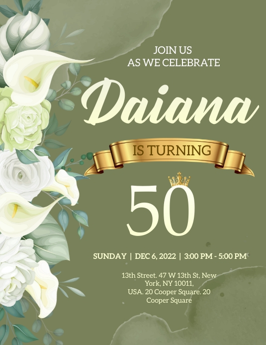 Birthday invitation Template | PosterMyWall