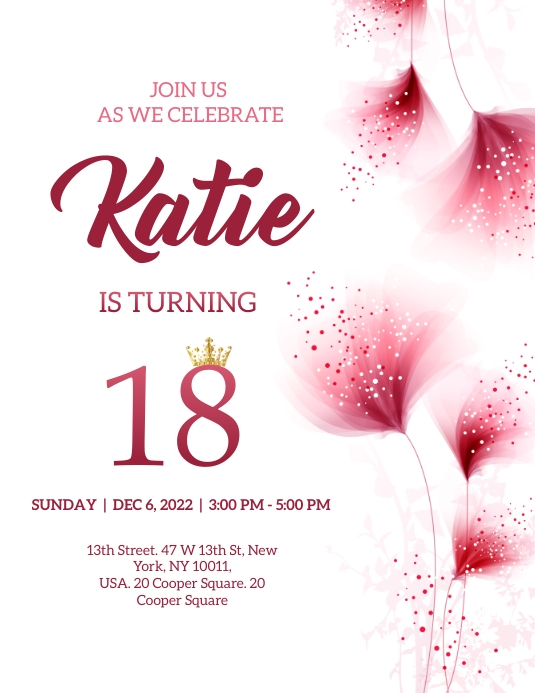 Birthday invitation Template | PosterMyWall
