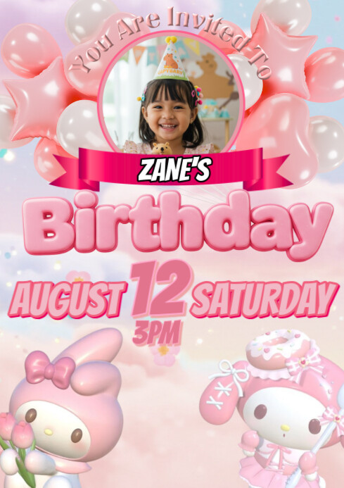 Birthday Invitation Template | PosterMyWall