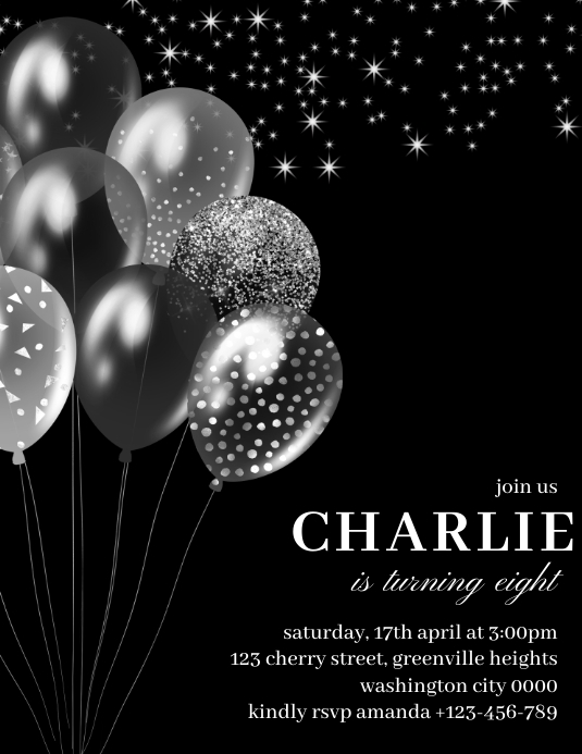 Birthday Invitation Template | PosterMyWall