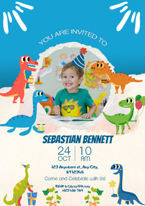 Birthday Invitation Template | PosterMyWall