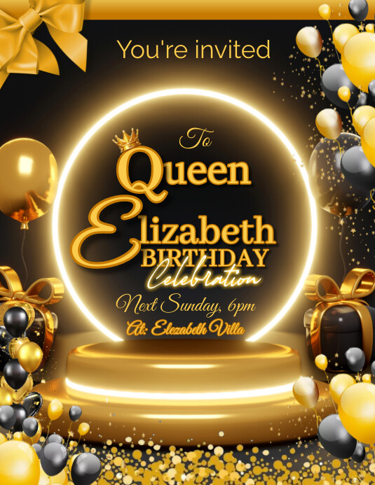 Birthday invitation flyer, Birthday celebrati Template | PosterMyWall