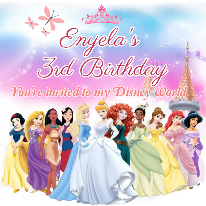 Birthday invitation post Template | PosterMyWall