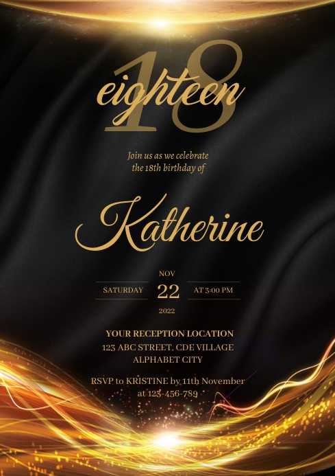 Birthday Invitation Template | PosterMyWall
